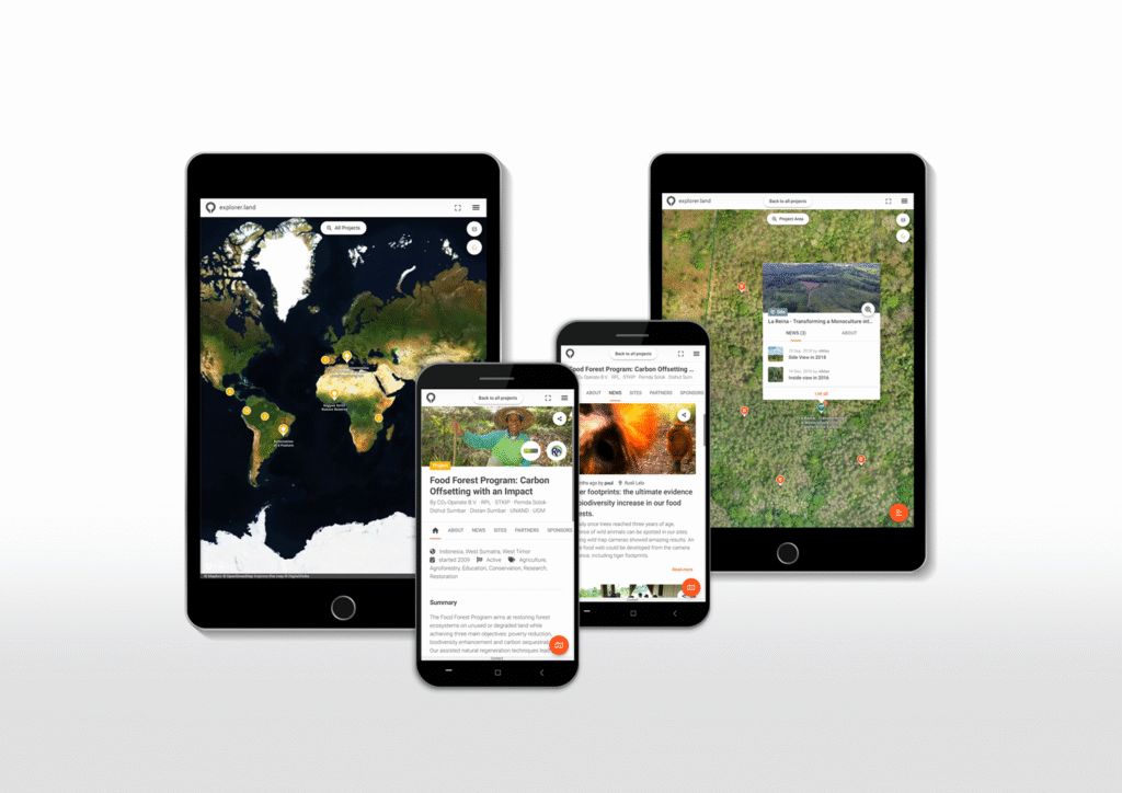 explorer.land goes mobile - OpenForests
